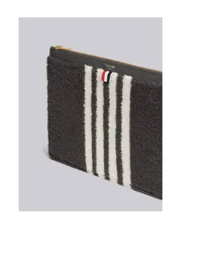 Thom Browne 4-bar Stripe Document Holder