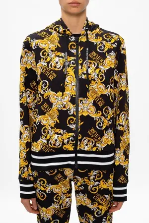Versace Baroque Print Zip-up Jacket