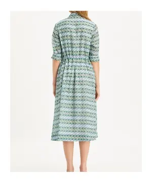 Tory Burch Graphic Printed Shirt Dress