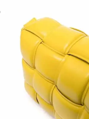 Bottega Veneta Padded Cassette Shoulder Bag - Yellow
