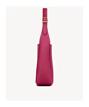 Saint Laurent Leather Shoulder Bag With Logo