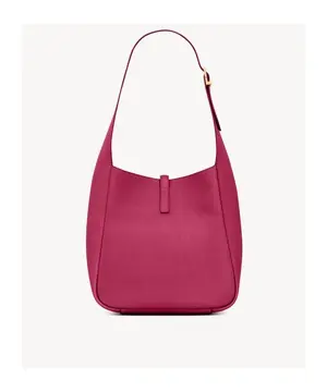 Saint Laurent Leather Shoulder Bag With Logo
