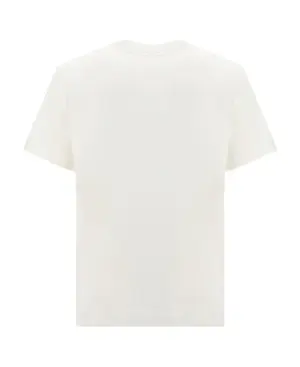 Sunnei Logo Flocked Crewneck T-shirt