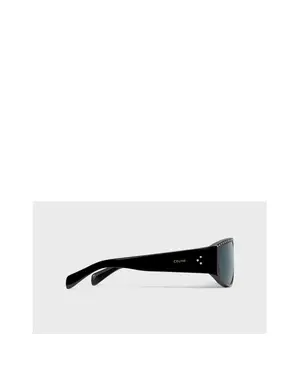 Celine Acetate Sunglasses With Crystal Embellishments