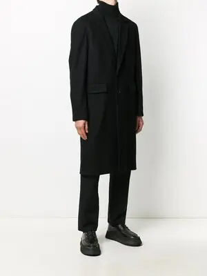 Valentino Garavani Single-breasted Wool Coat