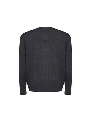 Bottega Veneta Long Sleeved Crewneck Cardigan