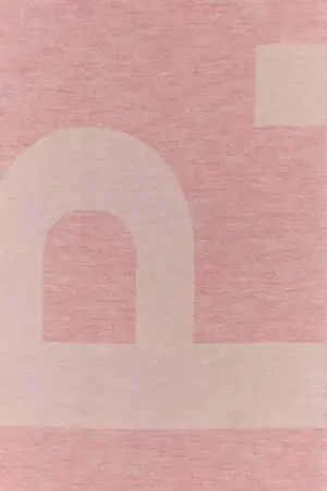 A.p.c. Logo Detailed Fringed Scarf - Pink