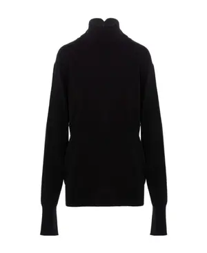 JIL SANDER High-neck Plain Knit Sweater