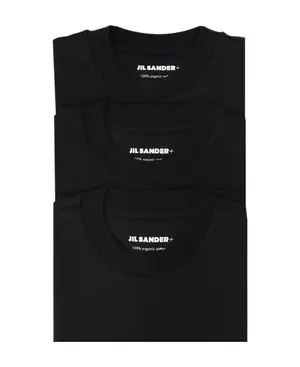 JIL SANDER Three-pack Crewneck Long-sleeve T-shirts