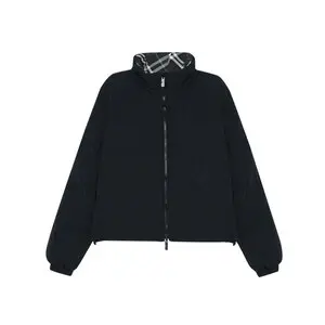 Burberry Reversible Checked Puffer Jacket - Comfortable Brown