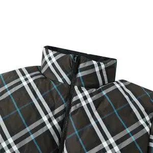 Burberry Reversible Checked Puffer Jacket - Comfortable Brown