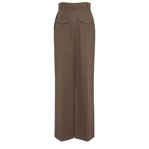 Brunello Cucinelli Pleated Straight-leg Trousers - Brown