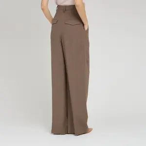 Brunello Cucinelli Pleated Straight-leg Trousers - Brown