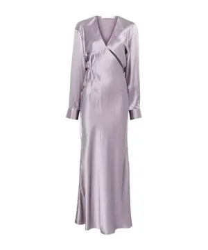 Christopher Esber Cross-cut Silk Maxi Dress