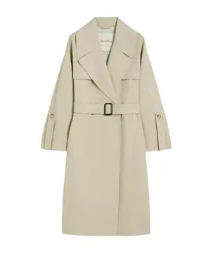Max Mara Amour Belted Trench Coat - Sand