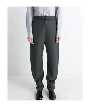 LEMAIRE Belted Tailored Trousers