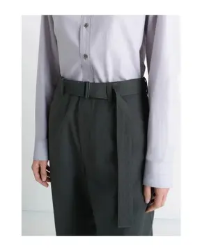 LEMAIRE Belted Tailored Trousers