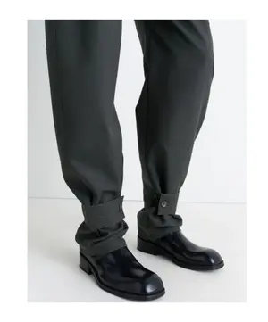 LEMAIRE Belted Tailored Trousers