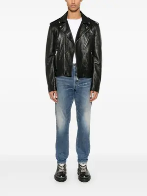 Alexander McQueen Zip-up Leather Jacket