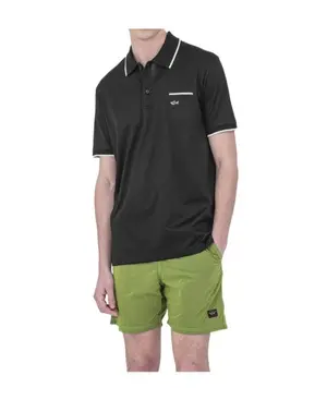 PAUL  SHARK Logo Short-sleeved Polo Shirt
