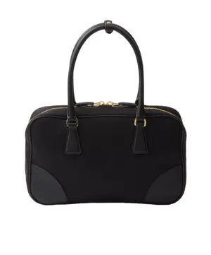 Prada Re-edition 1978 Logo Tote Bag - Black