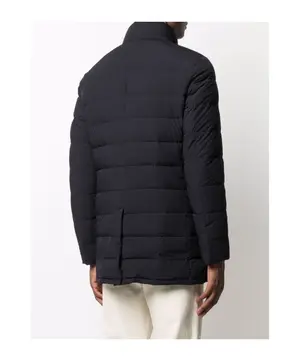 MOORER Calegari Quilted Coat - Black