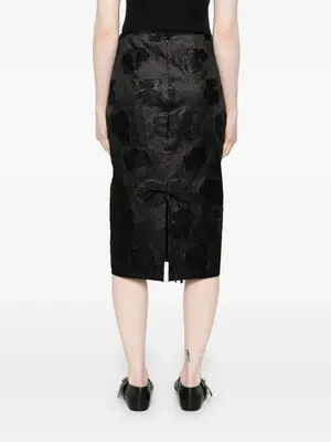 Cecilie Bahnsen Floral Pencil Skirt