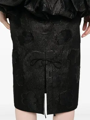 Cecilie Bahnsen Floral Pencil Skirt