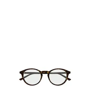 Gucci Round Frame Glasses - Havana