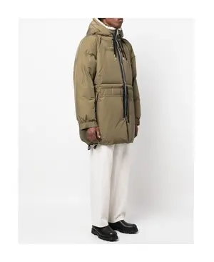 Sacai Parka With Drawstring Waist