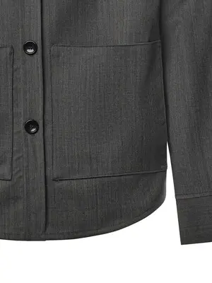 GIULIANO GALIANO Tobhias Patch-pocket Shirt - Grey