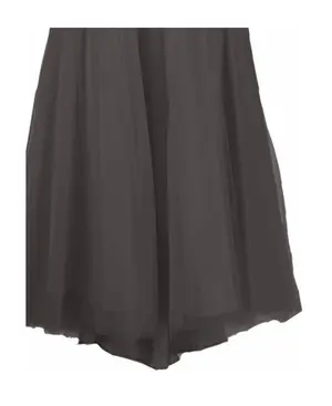 MARC LE BIHAN Laminated Design Skirt