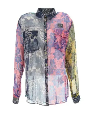 Versace Paneled Tops For Women