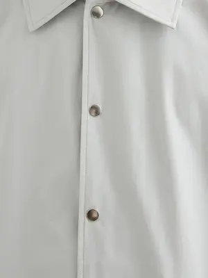 JIL SANDER Logo Emblem Jacket - Grey