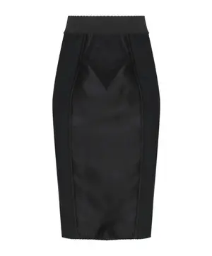 Dolce & Gabbana Corset Style Zippered Skirt