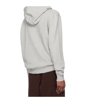 AMI Paris De Coeur Drawstring Hoodie - White