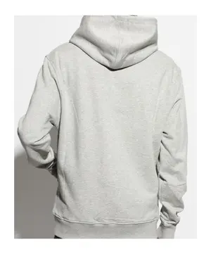 AMI Paris De Coeur Drawstring Hoodie - White