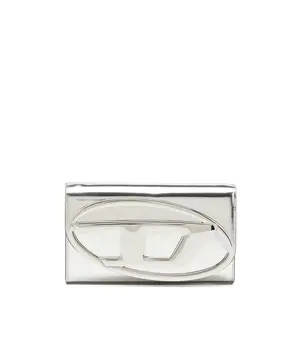 DIESEL® 1dr Mirrored Wallet - Silver