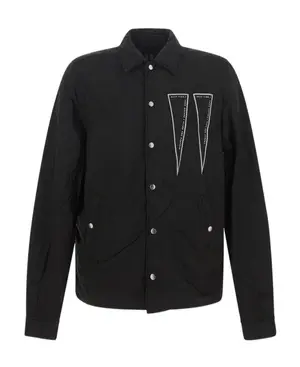 Rick Owens Logo-patch Bomber Jacket