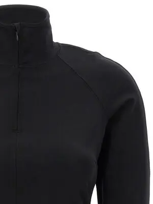 Rabanne Cropped Zip-up High Neck Top