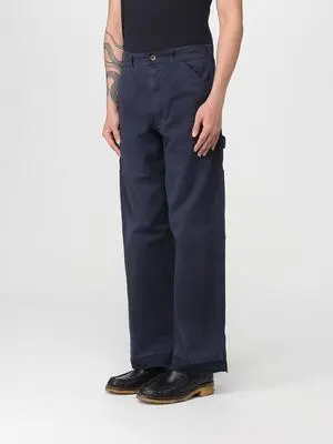 MAISON MARGIELA Textured Straight-leg Distressed Jeans