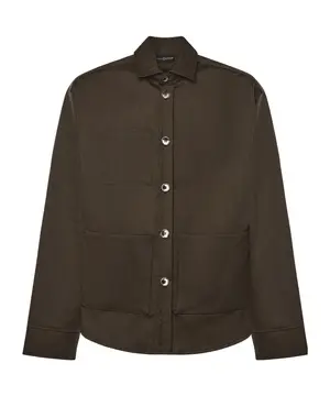 GIULIANO GALIANO Tobhias Patch Pocket Shirt - Black