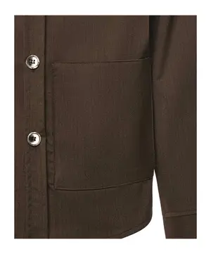 GIULIANO GALIANO Tobhias Patch Pocket Shirt - Black