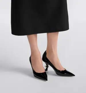 Dior Tribales Heels With Cd Resin Pearls