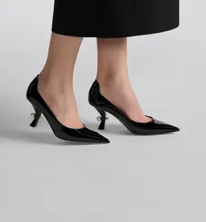 Dior Tribales Heels With Cd Resin Pearls