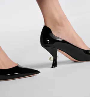 Dior Tribales Heels With Cd Resin Pearls