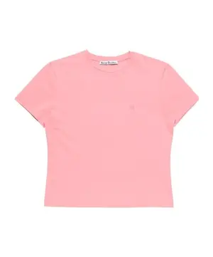 Acne Studios Regular Fit T-shirt - Pink