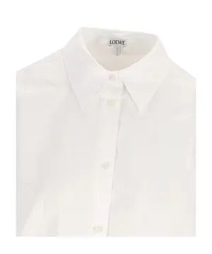 Loewe Double Layer Sleeve Poplin Shirt