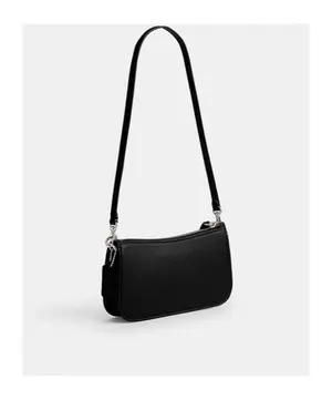 COACH Leather Mini Shoulder Bag With Logo Detail