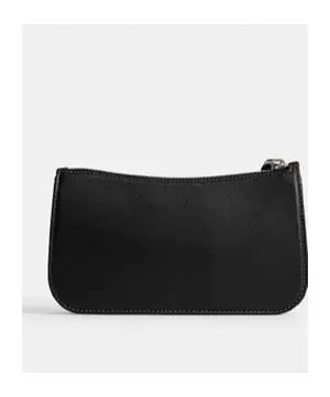 COACH Leather Mini Shoulder Bag With Logo Detail